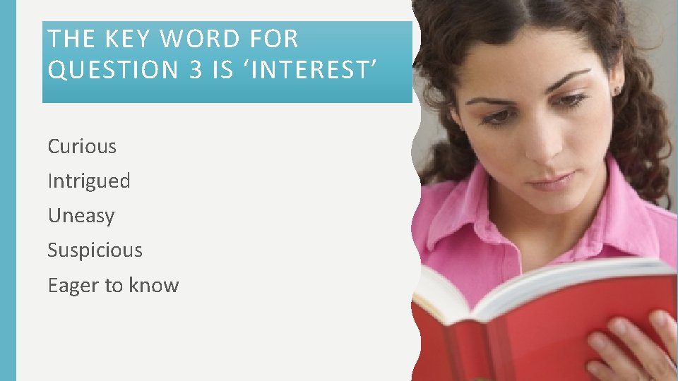 Can you remember how you would start an