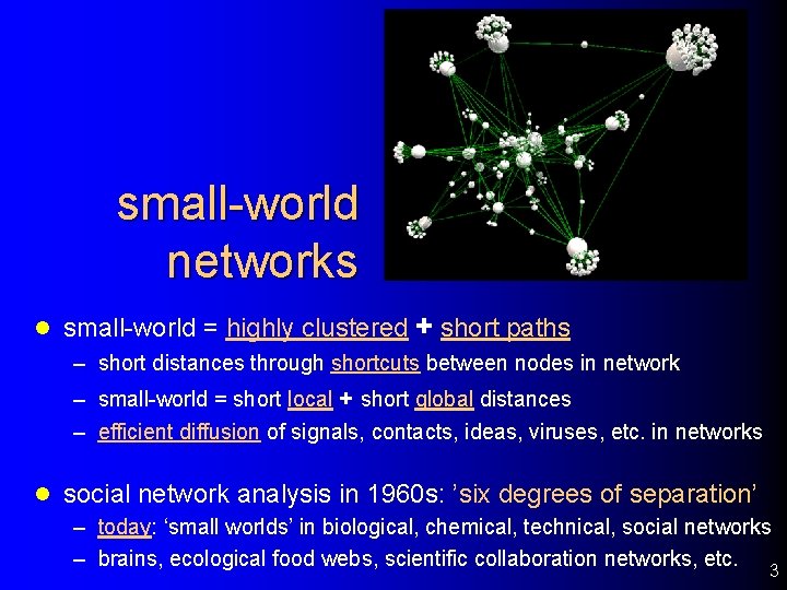 Smallworld link structures across an academic web space