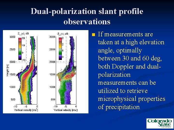 Measurements of raindropsize distributions from dualpolarization ...