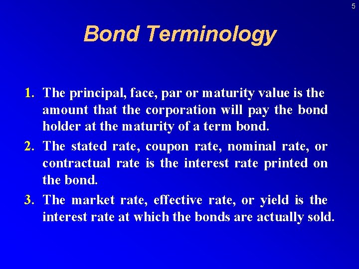 Chapter 14 Long Term Liabilities and Receivables Intermediate