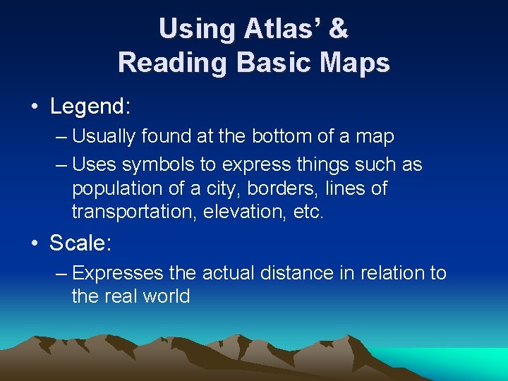 World Geography The Basics What is Geography A