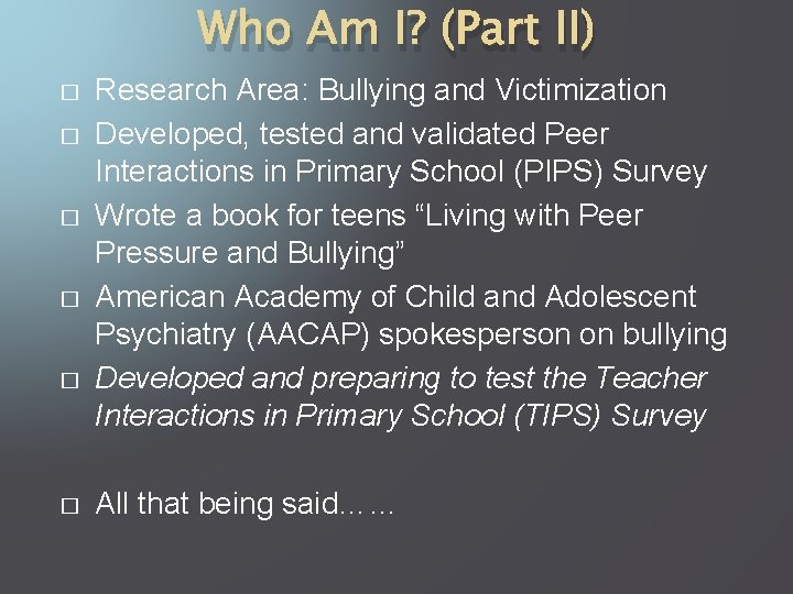 B Presented by Thomas P Tarshis MD MPH