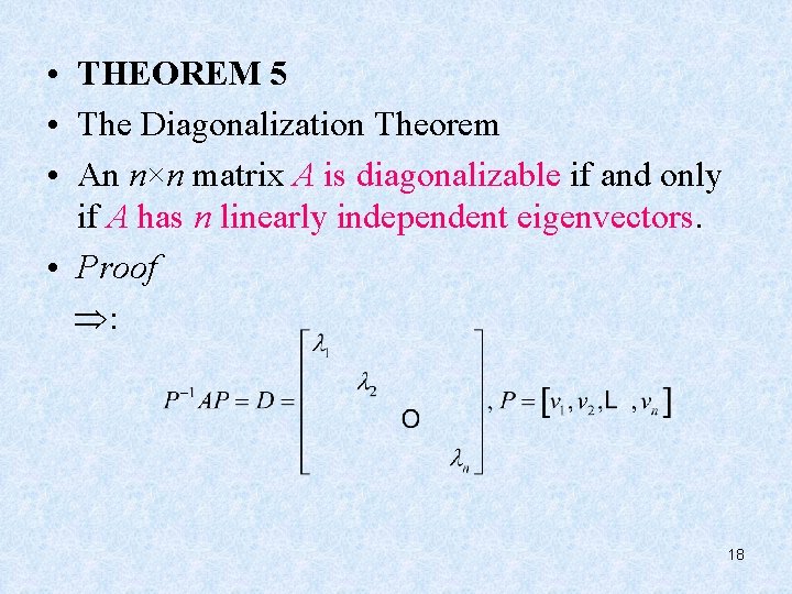 Chapter 5 Eigenvalues and Eigenvectors 5 1 Eigenvectors