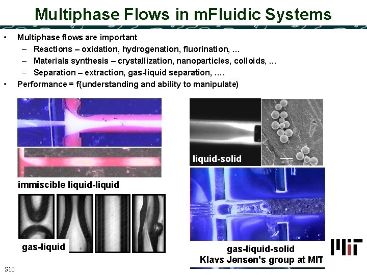 Scaleup and micro reactors Bench scale achieved desired