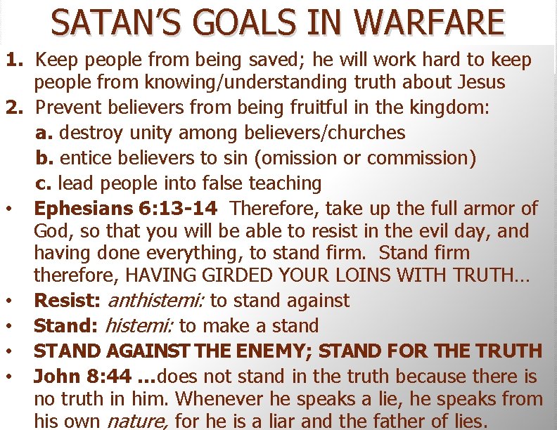 INVISIBLE POWERS AND PLACES Lesson 5 Jo Lynn