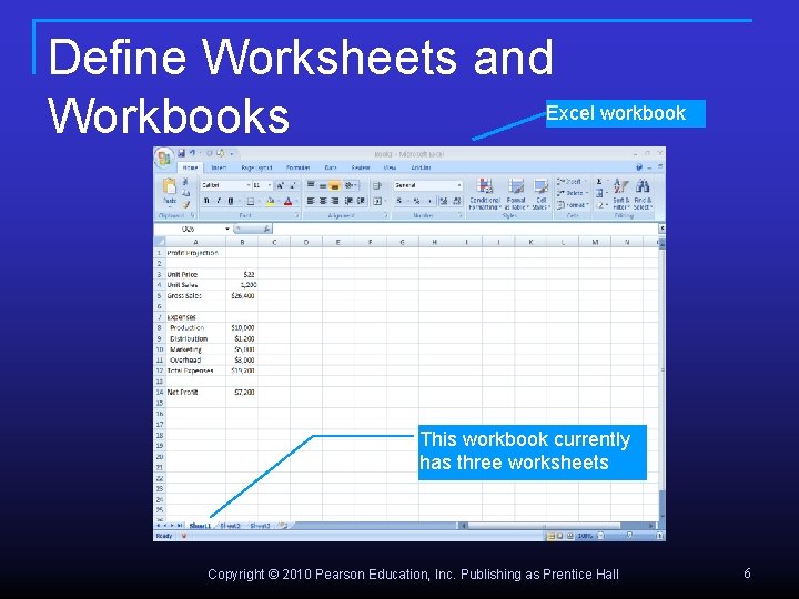Exploring Microsoft Office Excel 2007 Chapter 1 Introduction