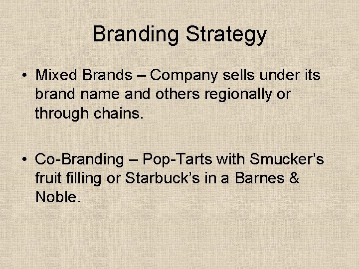 Branding Chap 31 1 Importance of Branding Build