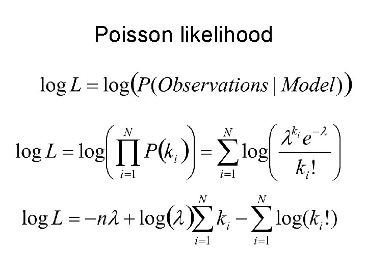 Statistical analysis and modeling of neural data Lecture