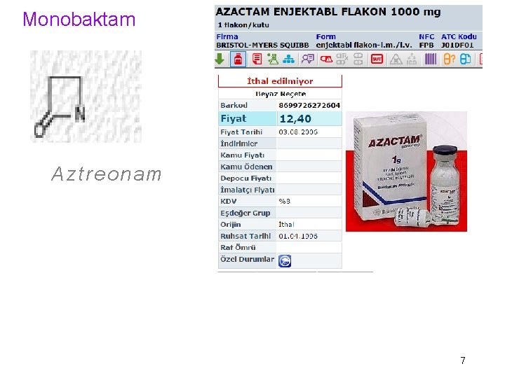 Karbapenemler 1 F a Karbapenemler sentetik laktamlar r