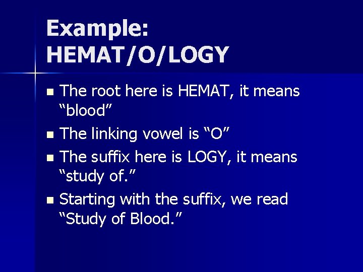 Chapter1 Basic Word Structure TriState Business Institute MD
