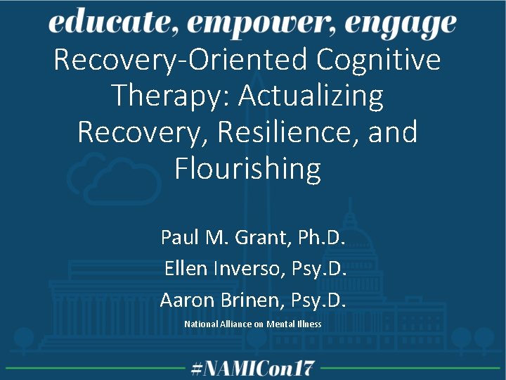 RecoveryOriented Cognitive Therapy Actualizing Recovery Resilience and ...
