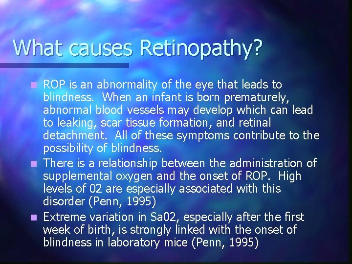 Procedure to Measure and Control Blood Oxygen Saturation