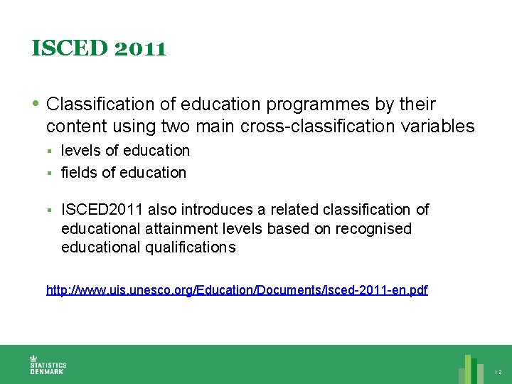 Overview of higher education statistics Peter Bohnstedt Anan
