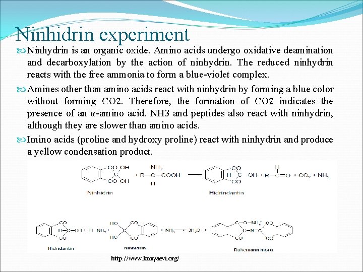 BIO309 BIOCHEMISTRY LABORATORY I IX WEEK 9 th