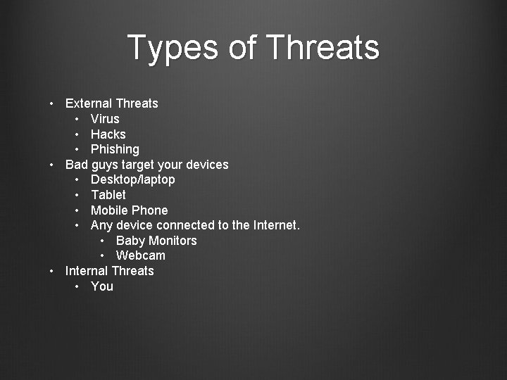 Cyber Security Awareness Training Welcome 1 2 3