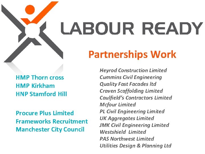 Employment Training Initiatives for Offenders Labour Ready is