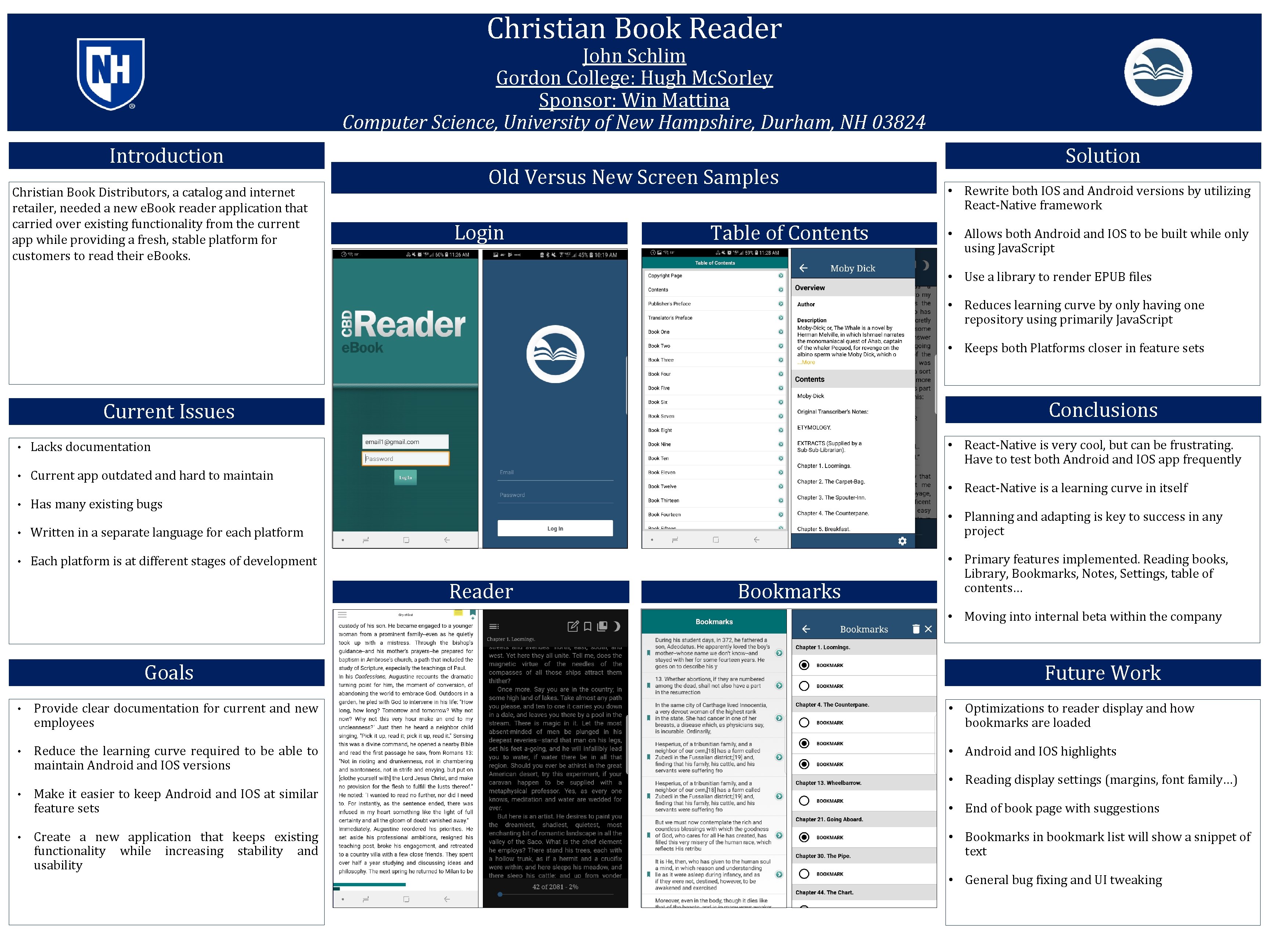 Christian Book Reader John Schlim Gordon College Hugh