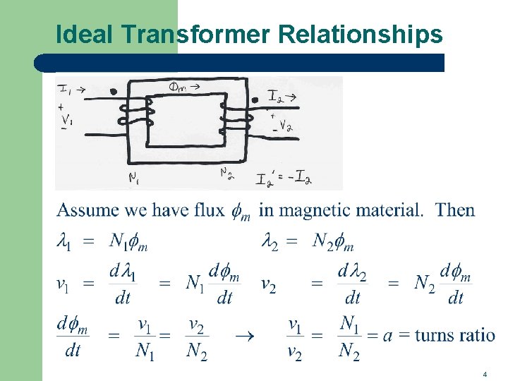 ECE 476 POWER SYSTEM ANALYSIS Lecture 8 Transformers