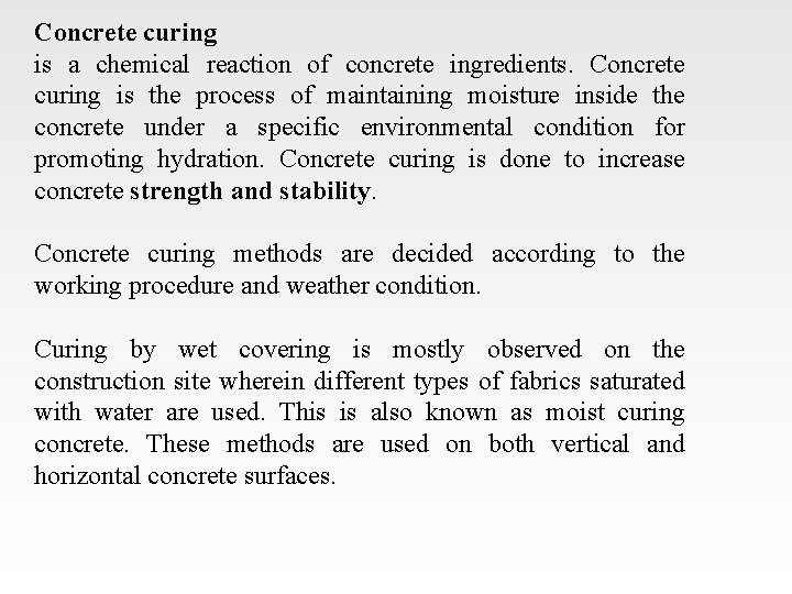 Concrete Technology Chapter Six Properties of Hardened Concrete