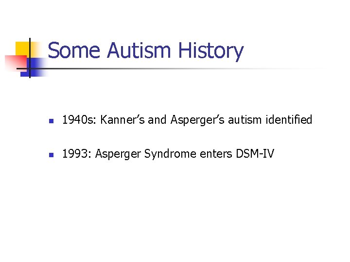 Square Pegs Autism in the Workplace An exploration