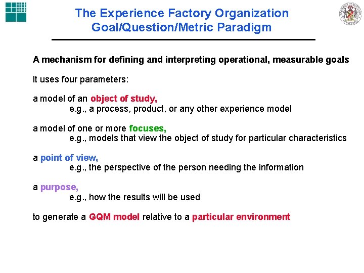 Using Experiments to Build a Body of Knowledge