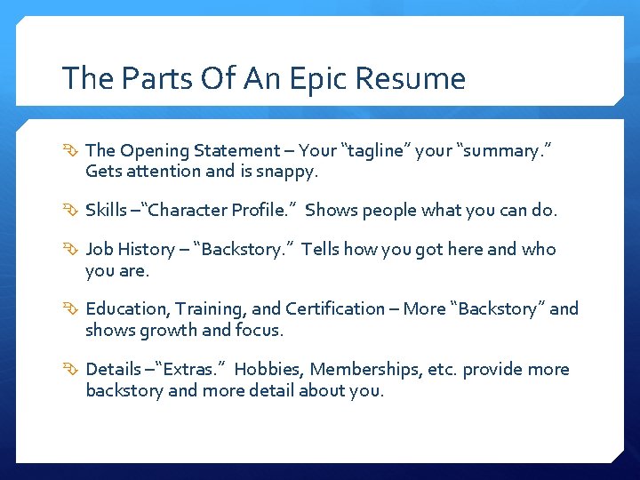 These guys probably have awesome resumes EPIC RESUME