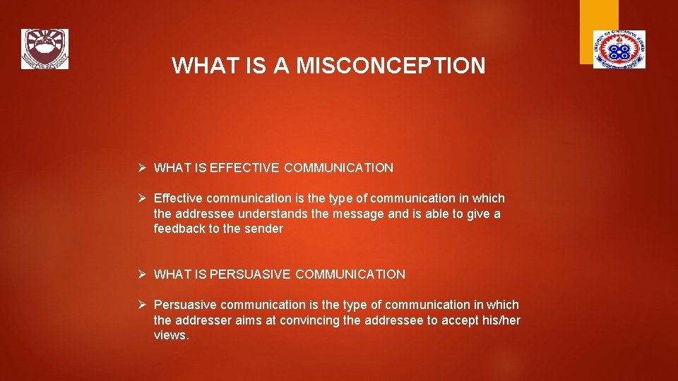 COMMUNICATION SKILLS FOR B ED LEVEL 100 TUTORS