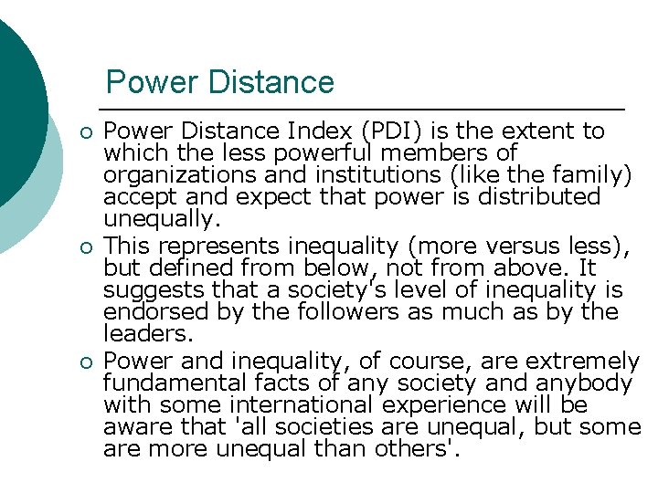 Hofstedes cultural model The Onion Model of Culture