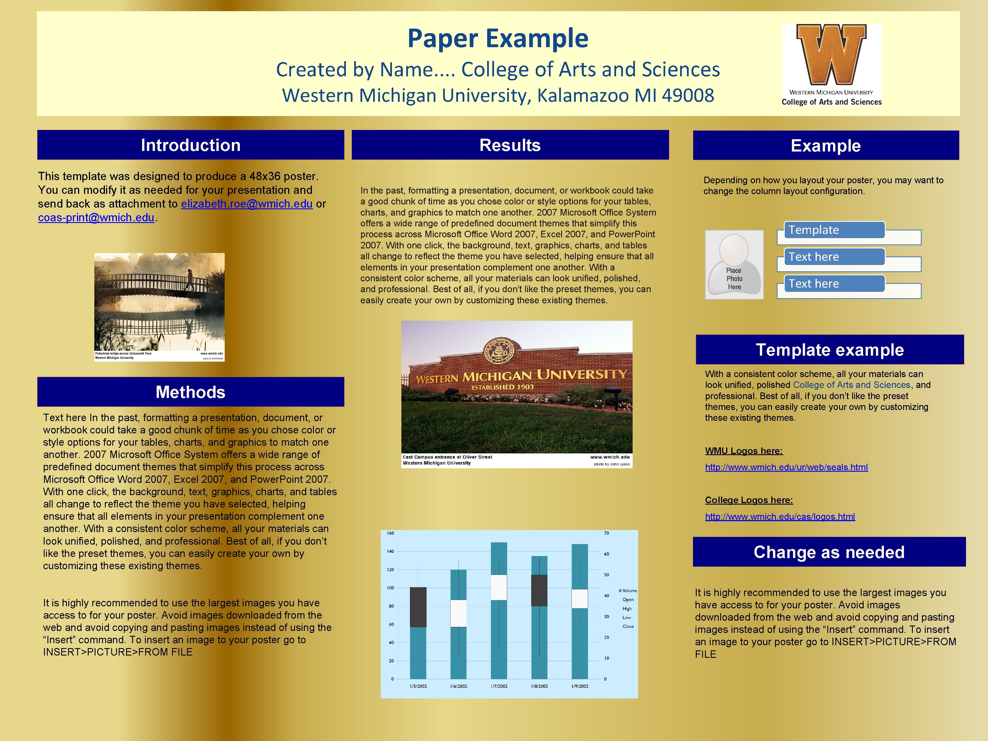 Paper Example Created by Name College of Arts