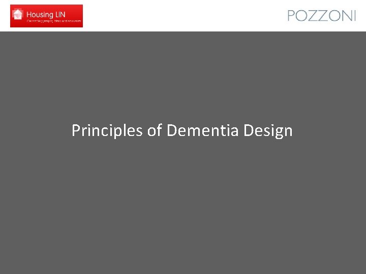 Designing for Dementia 20 th November 2014 Damian