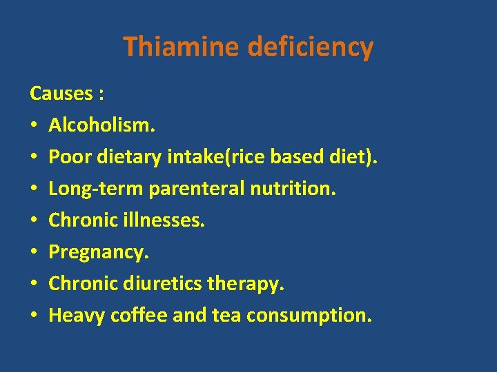 Vitamin B complex Thiamine Vitamin B 1 Thiamine