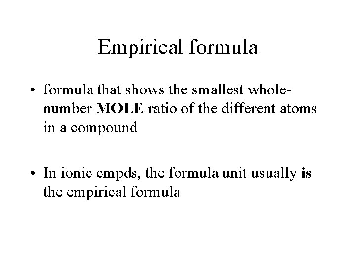 Determining Chemical Formulas 7 4 Beaker Breaker 1