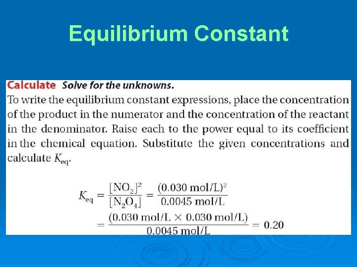 Reversible Reactions and Equilbrium PrenticeHall Chapter 18 2