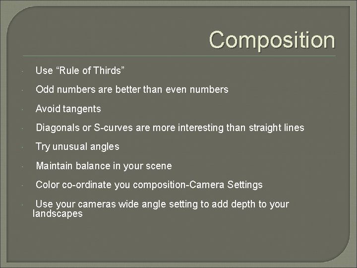 How to Take Better Photos for the Holidays