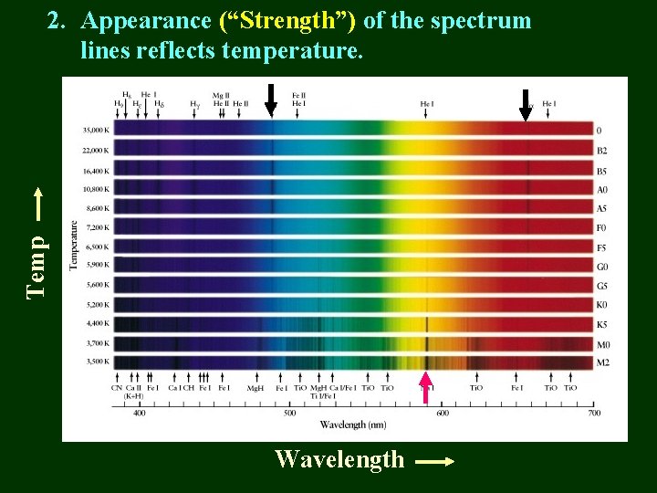 Temperature Color Radius Compositioni Surface Temperature Most light