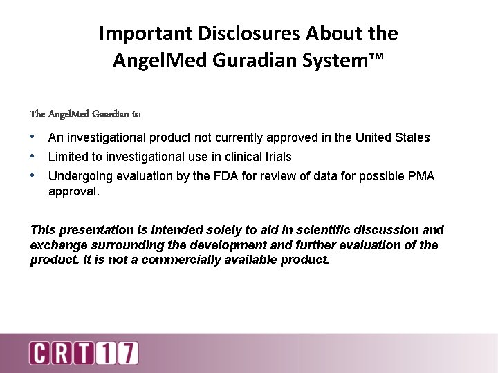 Angel Medical Systems Implantable Ischemia Detection An Update