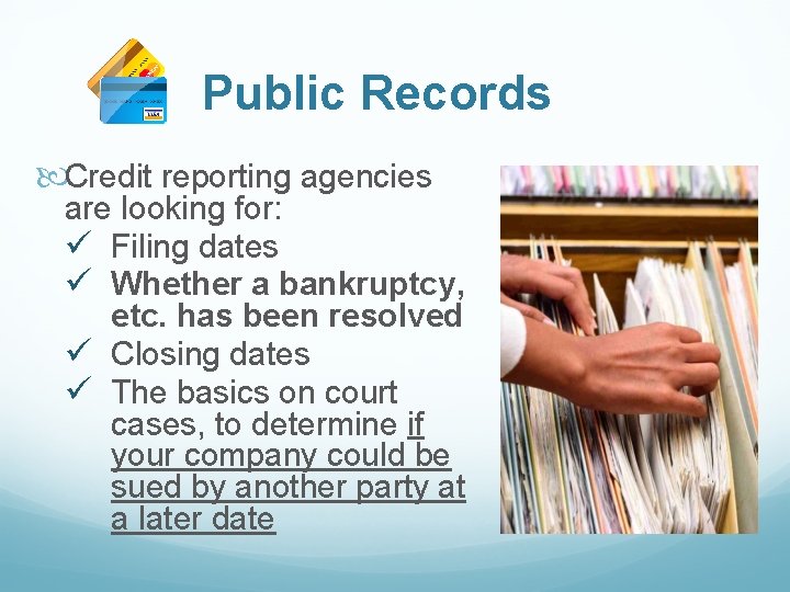 Where CRAs Get Your Data Business Credit Business