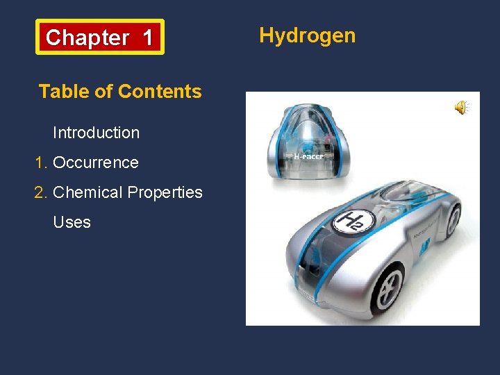 Chapter 1 Table of Contents Introduction 1 Occurrence