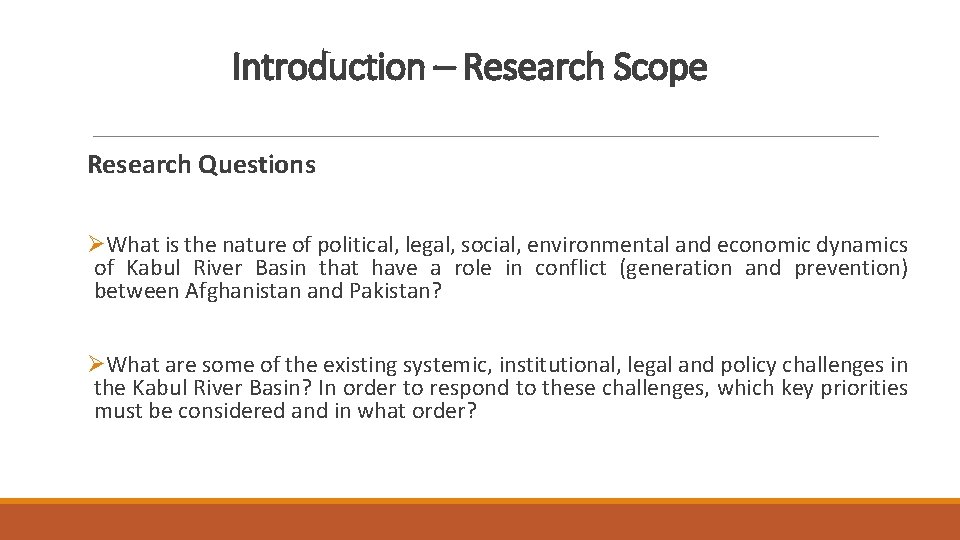 Kabul River Basin Challenges Opportunities By Idrees Malyar