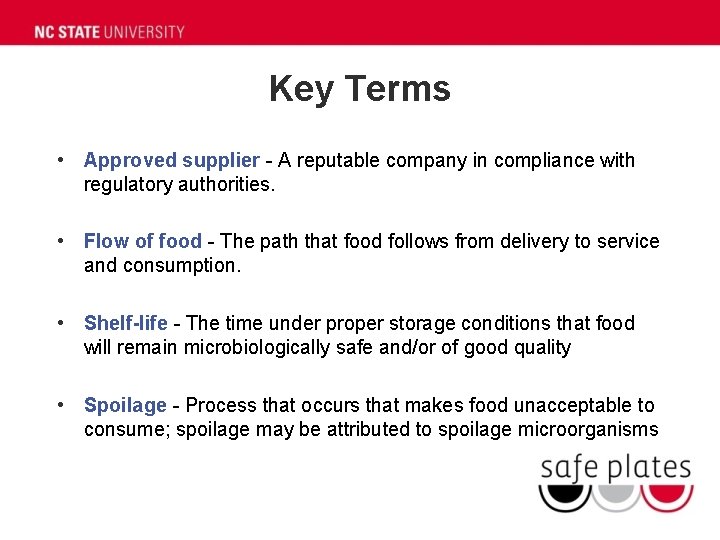 Module 2 Food Purchasing and Receiving Learning Objectives