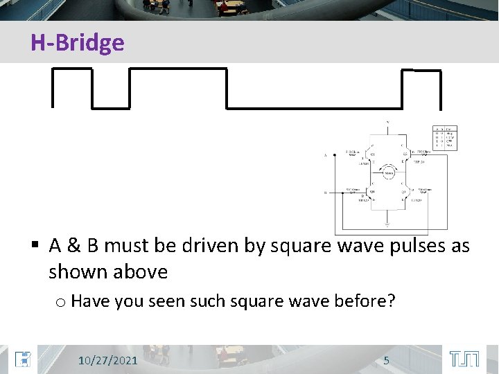 Introduction to HBridge How does a motor turn