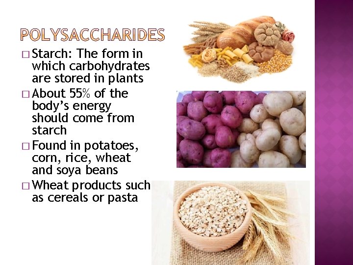 CARBOHYDRATES Grade 11 Term 2 Week 1 Lesson