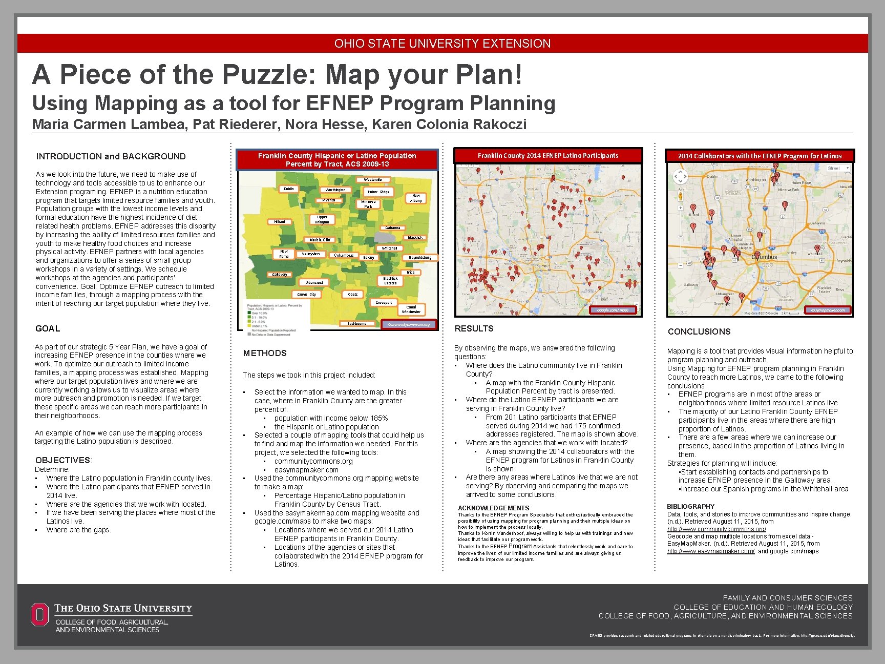 OHIO STATE UNIVERSITY EXTENSION A Piece of the