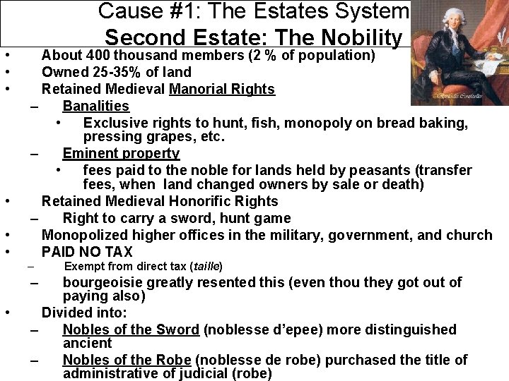 The French Revolution Background of the French Revolution