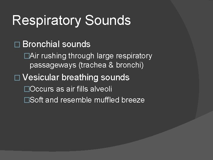 Chapter 13 RESPIRATORY PHYSIOLOGY Respiration Pulmonary ventilation ...