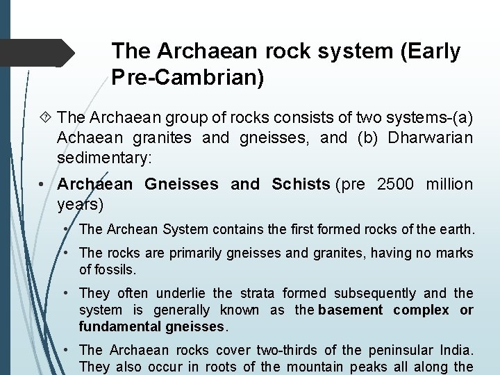 Structure of India Paper III Unit1 B A