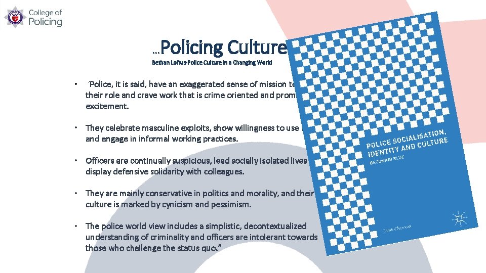 OK Ethics The National Police Wellbeing Service Dr