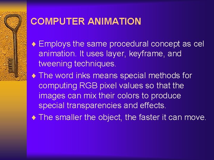 Chapter 11 ANIMATION Group Name Creative Web World