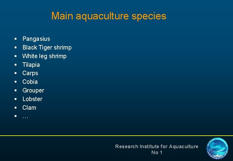 Historical development of aquaculture an example from Vietnam