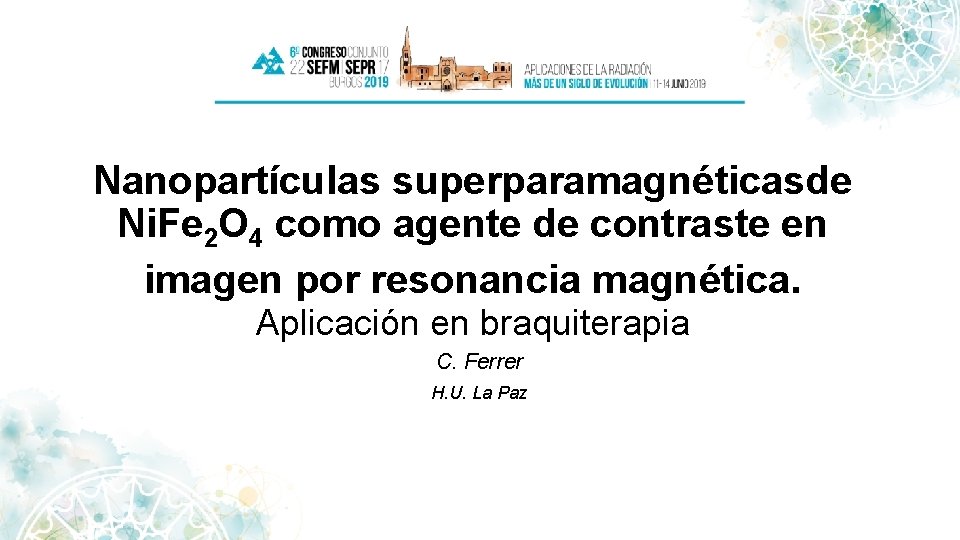 Nanopartculas superparamagnticasde Ni Fe 2 O 4 como